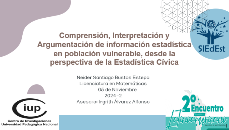 Comprensión Interpretación Y Argumentación De Información Estadística